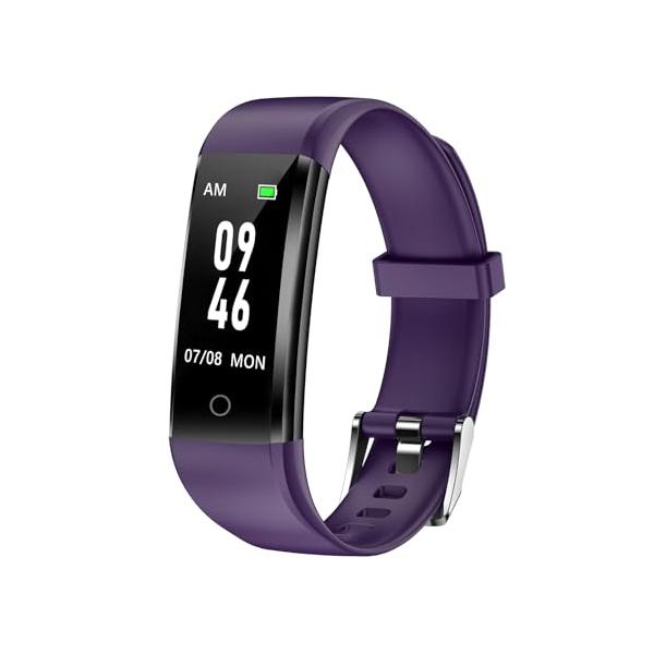 パープル/レギュラー/S1A・Color:パープル・パッケージ個数:1・Bluetoothなし・アプリ/スマホ連携不要歩数計は、Bluetoothを搭載しておらず、アプリをインストールする必要もなく、特にスマートフォンとの接続も必要ありませ...