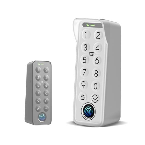 ホワイト/新モデル SwitchBot 指紋認証パッド ケース/-・Size:新モデル SwitchBot 指紋認証パッド ケースColor:ホワイト・パッケージ個数:1・??対応機種：新モデル SwitchBot 指紋認証パッド 暗証番号...