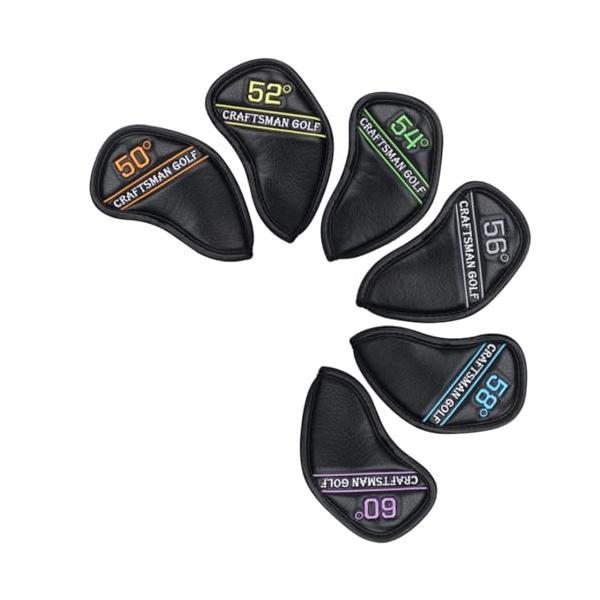 50°~60°(2°刻み) 黒50°~60°(2°刻み) 黒/-/50°~60°(2°刻み) 黒・Color:50°~60°(2°刻み) 黒・高級感のある素材表生地は高級感のある合成皮革（PUレザー）なので、耐磨耗性、防水性があります。裏生...