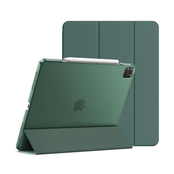 ミスティブルー/12.9-Inch/3056L・Color:ミスティブルー・パッケージ個数:1・Pencilのペアリングとワイヤレス充電に対応できます。iPad Pro 12.9インチ (2020 / 2018モデル) のために専門設計。ご...