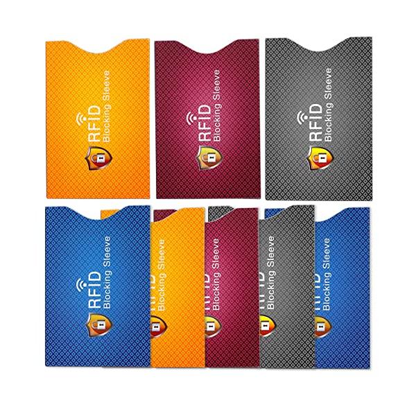 RFID保護 スリムマルチカラー/-/-・パッケージ個数:1・大事な個人情報保護：RFIDシールド設計を採用しています。この安全なRFIDカバーはアルミ箔防水材で作られています。知能の極薄設計で、引き裂き防止防水で、長期使用ができます。これ...