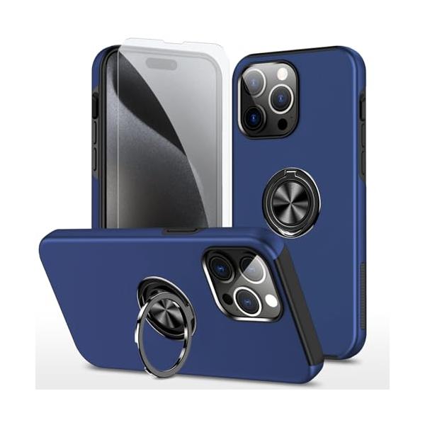 ブルー/iPhone 15 Pro Max/-・Size:iPhone 15 Pro MaxColor:ブルー・対応機種：iPhone 15 Pro Max 6.7インチ・パッケージ：専門的にデザインしたボックスをつかっており、iPhone...