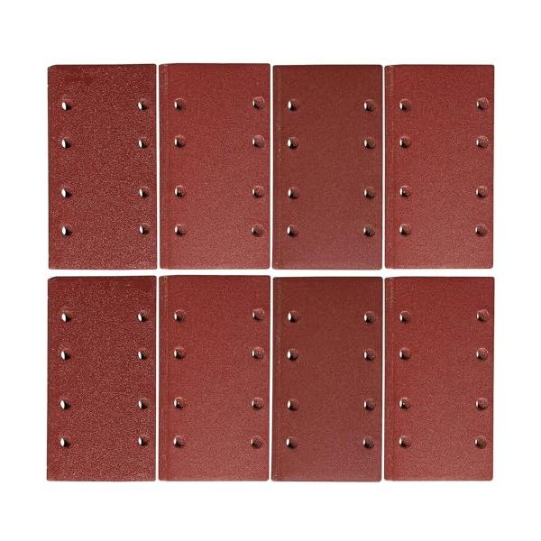 -/93 x 185 mm/-・PatternName:長方形#60番 30枚・サンディングペーパー：93×185mmサンダーペーパーには，30枚　60番があり。 #40番60番 80番： 初期作業、亀裂と傷を研磨するために使用されま #1...