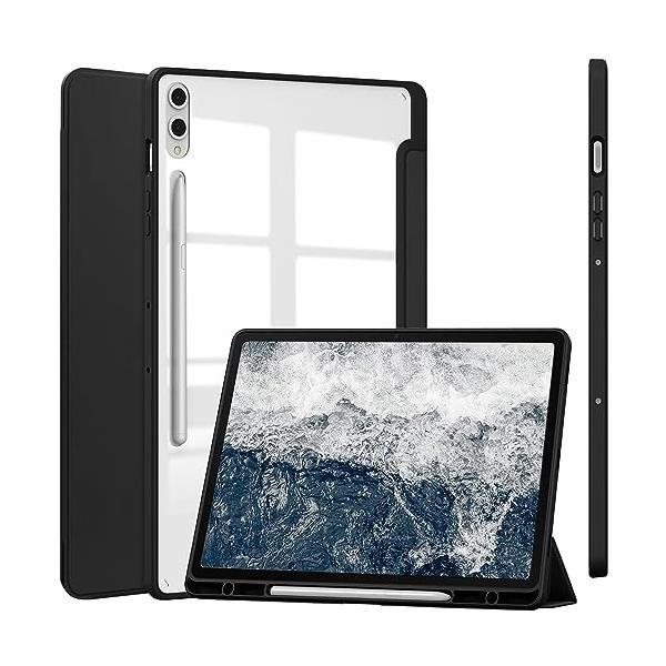 ブラック/Galaxy Tab S9 FE/S9/40307・Color:ブラックSize:Galaxy Tab S9 FE/S9・?「パッケージの内容」:Samsung Galaxy Tab S9 FE/S9（11インチ）専用保護ケース×...