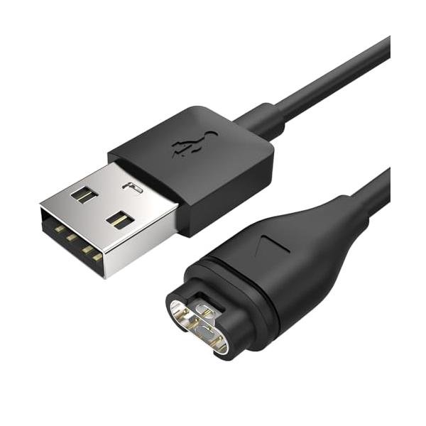 ブラック(3.3フィート/100cm)。黒 1M/Black(3.3ft. / 100cm)/AMPW241・パッケージ個数:1・対応機種Fenix 8 7 7S 7X  Fenix 6 6S 6X Pro and Sapphire Edi...