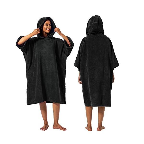 シンプルブラック/one size/-・Color:ブラック・パッケージ個数:1・不満解消★Surferの「あったらいいな」から生まれた、オールマイティお着替えポンチョ！サーフィン済みに、海上がりのストレスを軽減できます。厚手なので透ける心...