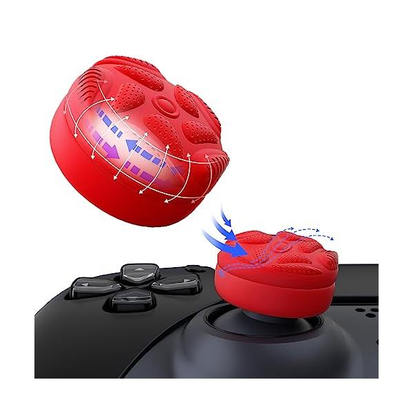 赤/Raindrop Texture Design/-・Color:赤・性：ps5に適合、ps4と互換性あり、Xbox シリーズ X/S&amp;Xbox One&amp;Xbox One S/X&amp;Xbox Elite Series...