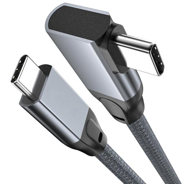 ・グレー 0.5M CM005-0.5M-RI-GY-US・・Size:0.5MColor:グレー・直角USB-Cコネクタ設計：この直角C型充電ケーブルは革新的な90度「L」形設計を持ち、急速充電がである。充電中にゲームをしたり、ビデオを見...