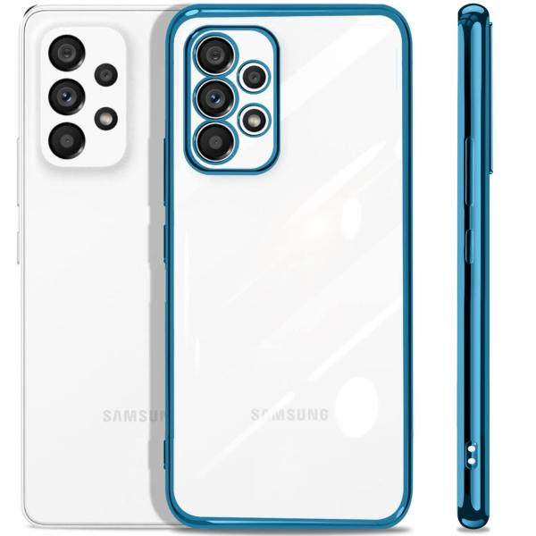 クリア・ブルー Galaxy A53 ・・Size:Galaxy A53Color:ブルー・対応機種Galaxy A53 5G(SC-53C SCG15)用スマートフォン専用保護カバー 。注文前に携帯電話の機種を確認してください。(ブルー)...