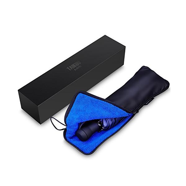 經典・T10 ブルー 10本骨 ・・Color:T10 ブルー・「丈夫な折りたたみ傘」 強化グラスファイバー製の10骨が風速12m/sに耐え、丈夫で壊れにくく強風にも負けないタフネス構造の傘。強風にあおられて傘がひっくり返っても簡単に元に戻...