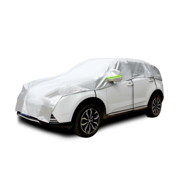 シルバー/SUV/-・Size:SUV・SUV対応：車長約4.4m-4.8m対応　重さ：約1.7kg （台風強風条件では使用に適さないので、ご注意ください。）・高品質ボディーカバーは紫外線や汚れ、ホコリ、雪、霜、鳥の糞から愛車を守ります。そ...