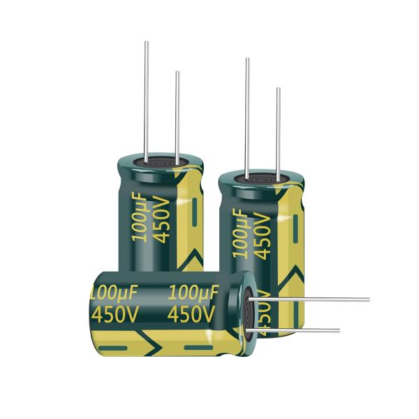 450V 100μF・・Style:450V 100μF・種類：電解コンデンサ／静電容量：100μF／定格電圧：450V・電解コンデンサの寸法：18x30mm・使用温度範囲：-40℃〜+105℃・静電容量許容差：±20％・5個ミニチュアラジ...