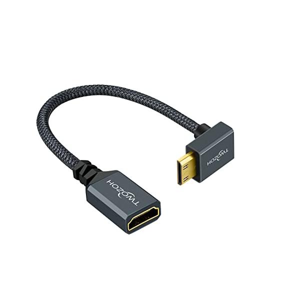 下向90°下向90°/0.6FT/[TOWOZ-XXXX]・Color:下向90°・パッケージ個数:1・デジタル一眼レフカメラ/ビデオカメラ/グラフィックスビデオカード/Raspberry Pi Zero/Pi Zero W/ノートパソコン...