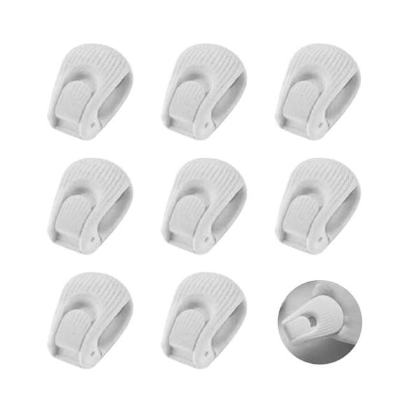 プラスチックグレー/-/DME1・Color:グレー・商品仕様キルトクリップ8個セットです。重量：約14グラム/個。 寸法：長さ4cm×幅3cm×高さ2.2cm お好みに合わせて、ピンク、とグリーンの3色をご用意しております。 (明るい色の...