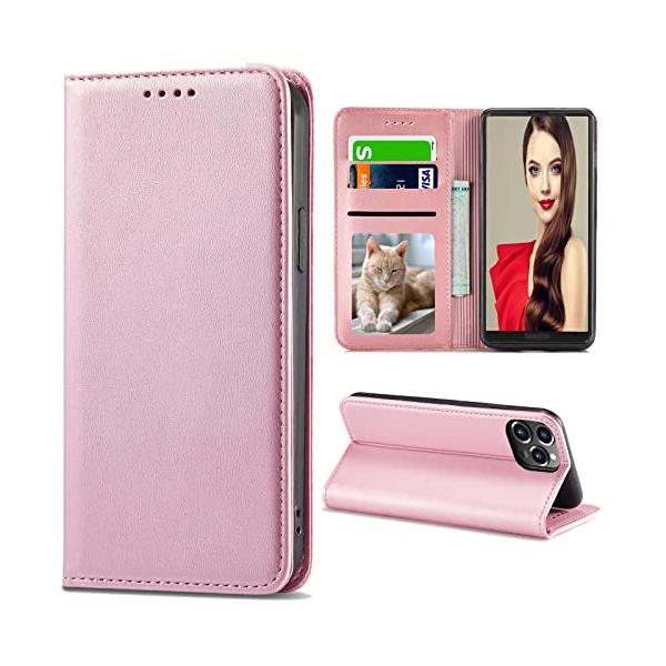 手帳型ゴールドピンク/For iPhone 13 Pro/For iPhone 13 Pro・Size:For iPhone 13 ProColor:ゴールドピンク・対応機種: iPhone 13 Pro 用手帳型ケース (6.1 インチ対...