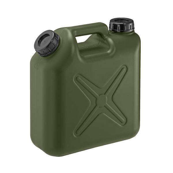 ・モスグリーン  0205MG・・Color:モスグリーン・容量：5L・材質：ポリエチレン・パッキン付き・寸法：W260×D120×H285mm・口内径：44mm