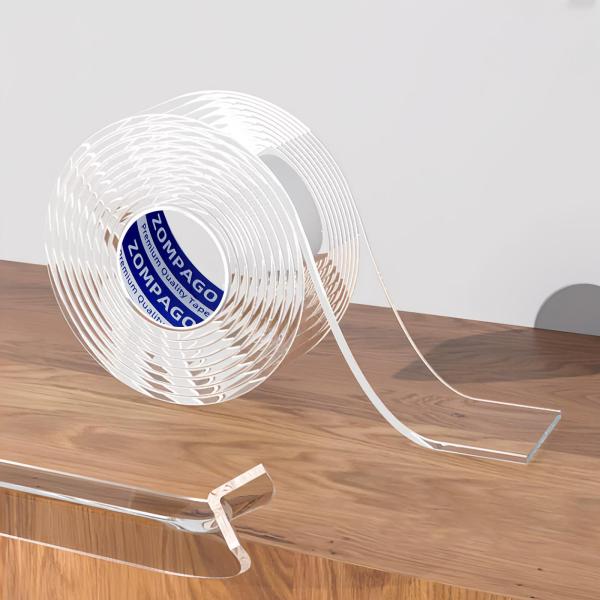 Clear/50mm x 5m/J4220・Size:50mm x 5m・ソフトで安全な素材-エッジプロテクターはプレミアム安全で柔らかいアクリル素材で作られており、家具のエッジに完全にフィットし、あなたとあなたの家族の安全と健康を確保する...