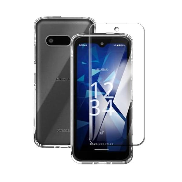 transparent/?DIGNO BX3/DIGNO SX4ケース/DIGNO BX3 / DIGNO SX4・Size:?DIGNO BX3/DIGNO SX4ケース・便利な組み合わせセット対応機種：京瓷 Kyocera Digno ...
