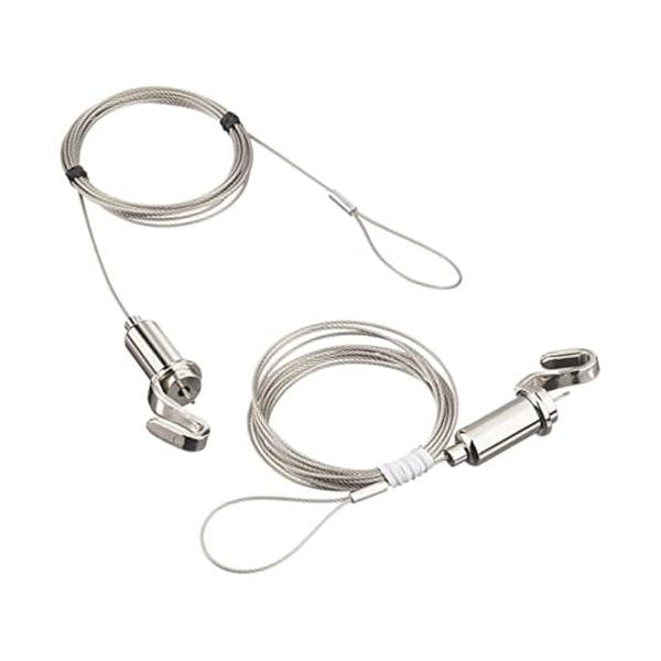 シルバー/2/1805-2・Size:2・パッケージ個数:2・掲載の動画は本商品の使用例となります。ピクチャーレールについては別売となります。