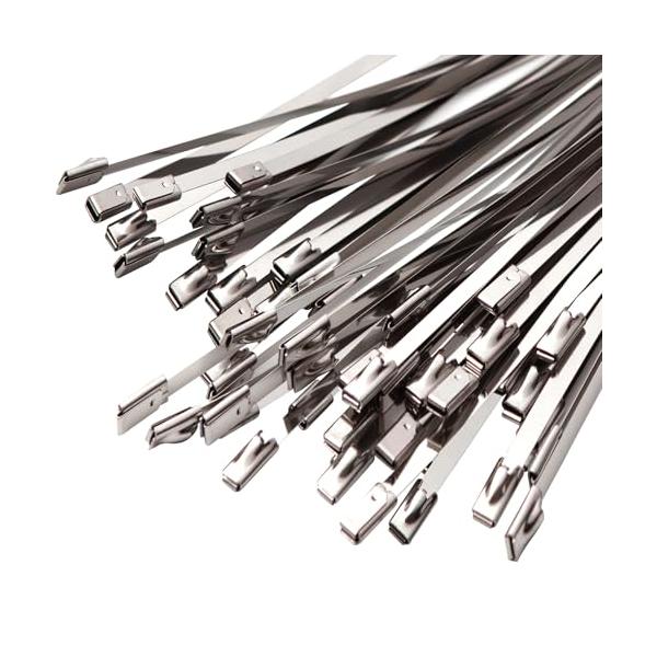 シルバー/7.9mm×300mm/S1JP-G202SL01・PackageQuantity:30Size:7.9mm×300mm・パッケージ個数:30・100％SUS304ステンレス製結束バンドは高品質のSUS304素材を採用して、SUS...