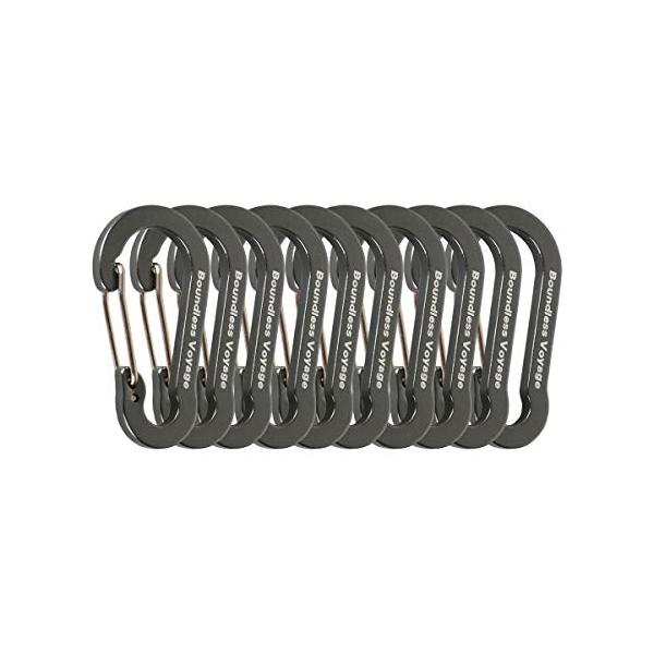 グレー10個セット/サイズ：約50mm x 26mm/BV1011・Shape:グレー10個セット・材質 ：アルミニウム合金。 サイズ：約50mm x 26mm。 重量：約5g（単個重量）。 表面処理：ヤスリ掛け、陽極酸化・用途：キーを吊る...