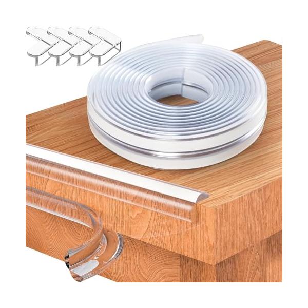 ・透明 2M XFZT-TM-2M・無毒安全エコ素材でクッション性がある柔らかい素材を採用し、子供安全、安心なお住まいの為アイテムです。お母さんたち安心にご利用させるコーナーパッドです。透明なデザインで室内のインテリアとびったり！目立ちにく...