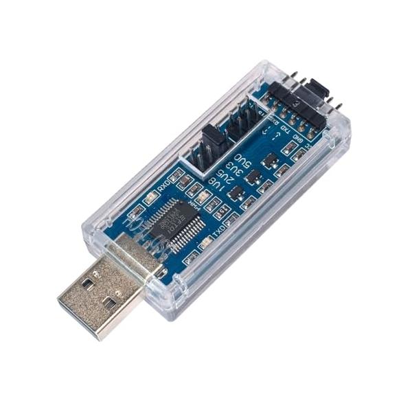 -/-/SH-U09C5・パッケージ個数:1・4種類のTTLレベル対応:汎用性の高いUSB-TTL変換アダプターです。5V/3.3V/2.5V/1.8Vの4種類のTTLレベルに対応し、ほぼ全てのTTL通信を安定して処理な高性能設計を採用して...