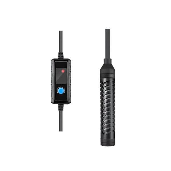 100WBlack/-/LQS-75-N・Style:100W・パッケージ個数:1・温度コントローラー：外付き式の温度調整のコントローラーがついており、温度調整の際はヒーターを水中から出す必要がなく、温度設定と調節が随時にできるようになりま...