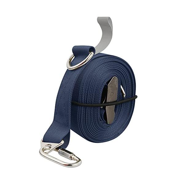 紺色です/-/-・Color:紺色です・小川ばり ベルトテントとタープを連結させる形の張り方になります。本商品をご使用いただくことで、タープをテント後部のポールまで延長接続となり、テントとタープの連結が簡単になります。・簡単長さ調整指先でア...