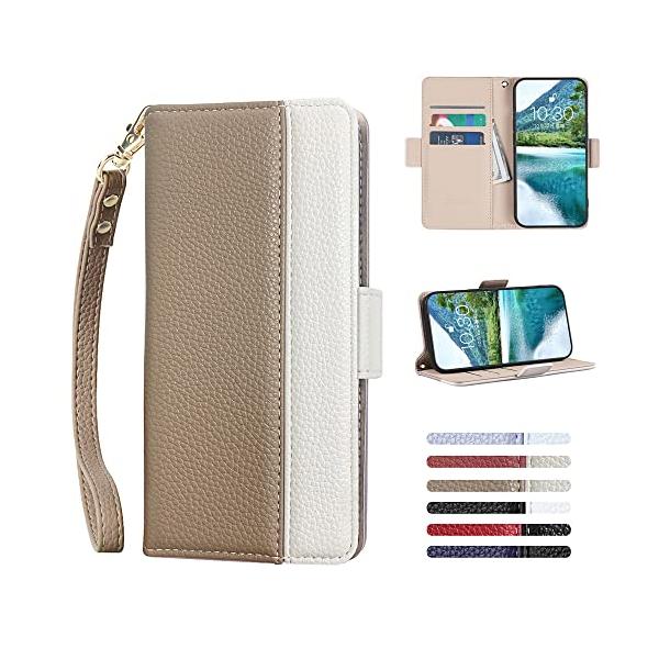 手帳型ベージュ/Iphone 14/-・Size:Iphone 14Color:ベージュ・対応機種iPhone 14（6.1″）専用手帳型ケース、手触りが良く、使い心地が快適で、長持ちする材料です。・カード収納iPhone 14財布型スマホ...