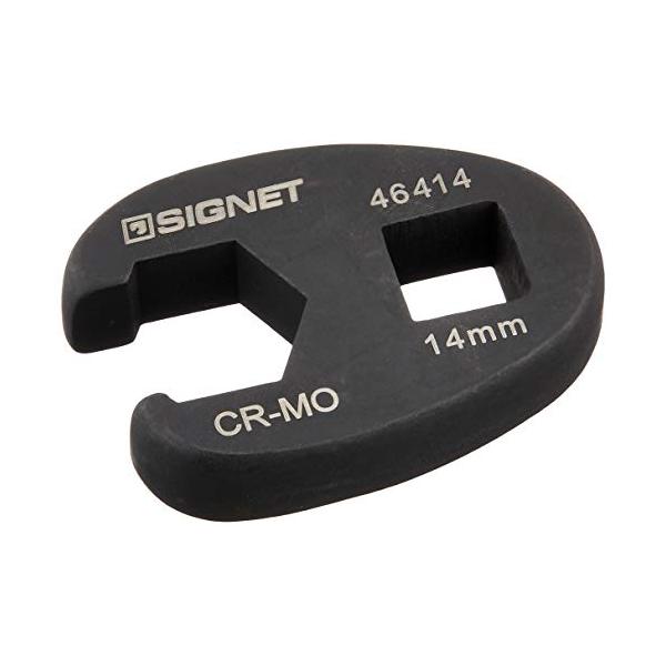 ・ブラック 14mm 46414・・Size:14mm・サイズ(mm):14・差込角(SQ):3/8・幅(mm):31・全長(mm):43・厚み(mm):9