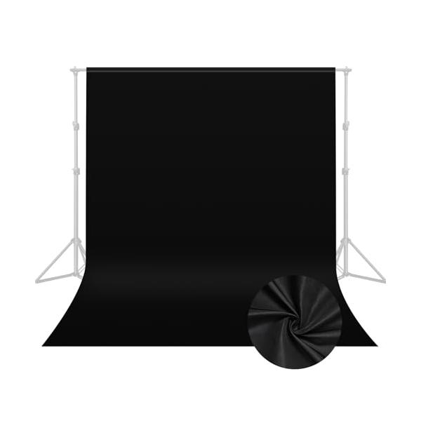 ブラック/150x200cm/-・Size:150x200cmColor:ブラック・パッケージ個数:1・「改良版・100％ポリエステル製」黒い布は改良後の少々硬いポリエステル材質を採用して、綿製と改良前のポリエステル材質よりシワが目立たなく...