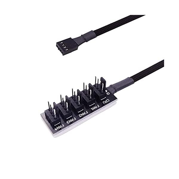 ブラック/-/-・ファンを増設・分岐用ケーブルCPUのピンから最大五分岐ひとまとめにできます。マザーボードにファンコネクタが足りない問題が解決です。・コンパクト、使いやすいコンパクトで場所もとらない、両面シールが付いているから狭いスペースは...