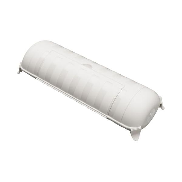 ホワイト/1/7001・Size:1Color:ホワイト・パッケージ個数:1・寸法：外29×11×7.5cm、内24.1×7.5×7.3cm、重300g。Φ1-11mmまでの幅広い電線、フラットケーブル、編組電線に使用できます。電源タップに...