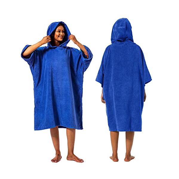 シンプルクラシックブルー/Free Size/-・Color:クラシックブルー・不満解消★Surferの「あったらいいな」から生まれた、オールマイティお着替えポンチョ！サーフィン済みに、海上がりのストレスを軽減できます。厚手なので透ける心配...