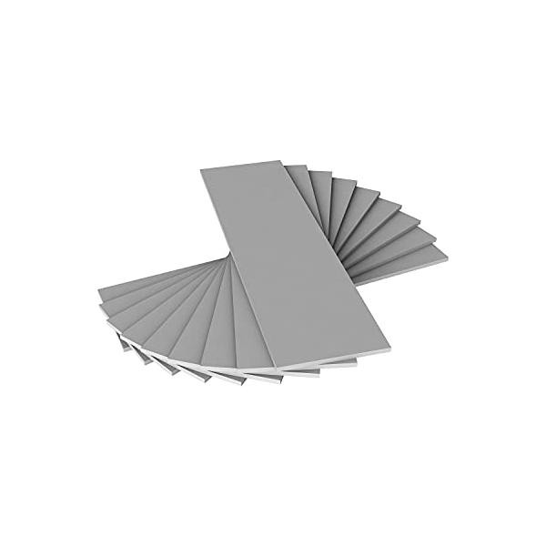 ・9個グレー グレー-3個：20x67x0.5mm、20x67x1.0mm、20x67x1.5mm ・・Color:9個グレー・優れた熱伝導率：特別な熱シリカゲル製は熱伝導率6.0 W / mKです・優れた安全性と安定性：電気絶縁、-40℃...