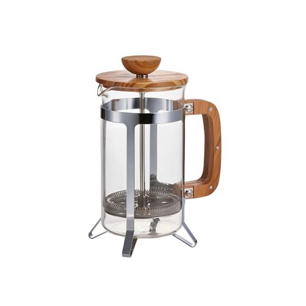 ティープレスウッド/600mL/CPSW-4-OV-CP・Color:ウッドSize:600mLStyle:ティープレス・パッケージ個数:1・豊かな風味コーヒーのオイルや微粉までしっかりと抽出できるため、コーヒー豆の深い香りやコクを感じやす...