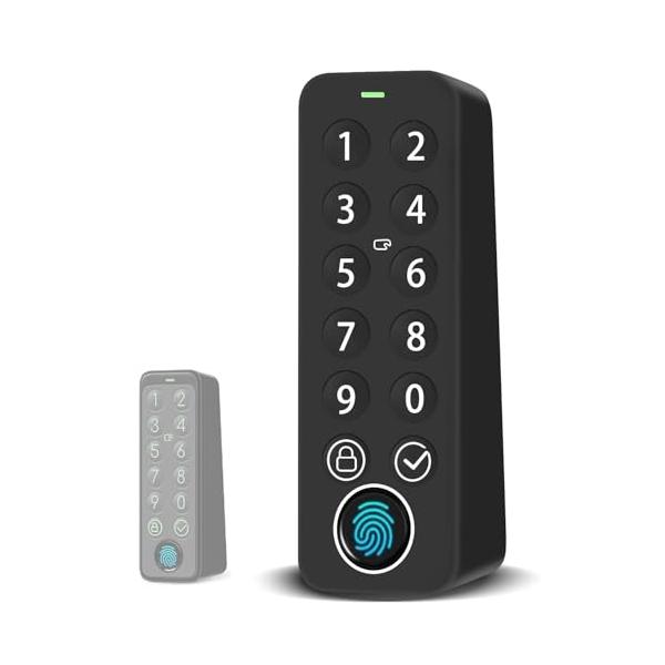 ブラック/改良新 SwitchBot 指紋認証パッド ケース/-・Size:改良新 SwitchBot 指紋認証パッド ケースColor:ブラック・パッケージ個数:1・??対応機種：SwitchBot 指紋認証パッド 専用新改良版シリコン製...