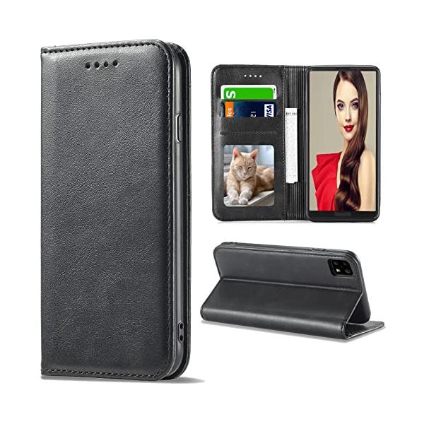 財布型ブラック/?For Aquos wish SHG06 SH-M20/For ?AQUOS WISH SHG06・Size:?For Aquos wish SHG06 SH-M20Color:ブラック・対応機種: For Sharp A...