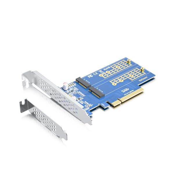 2x M.2 (M Key)15μ2x M.2 (M Key)15μ/分岐非サポート/-・Color:2x M.2 (M Key)15μ・ご注意マザーボードと BIOS は分岐をサポートする必要があり、そうでない場合は、最初のドライブのみが...