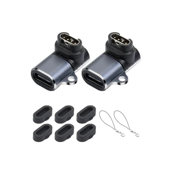 -/-/アダプタ2個+防塵プラグ6個・Model:アダプタ2個+防塵プラグ6個・対応機種Fenix7/7S/7X、Fenix6/6S/6x、Fenix5/5S/5X、EPIXのほか、Venu2、VenuSq、Venu、enduro、lega...