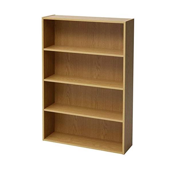 design・ライトブラウン 4段 CMCR-9060(LBR)・・Color:ライトブラウンPatternName:4段・お客様組立品・本体サイズ:幅60×奥行17×高さ89cm・材質:プリント紙化粧繊維板・原産国:インドネシア・コミック...