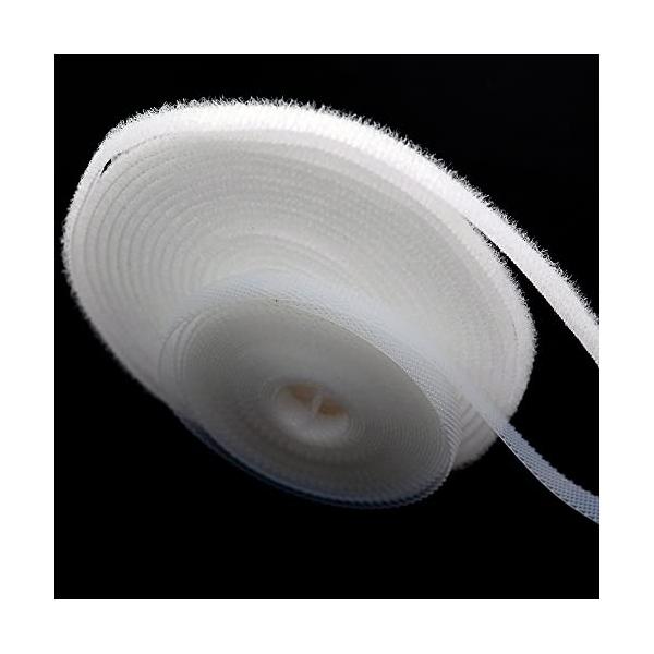 ホワイト/6mm/-・Size:6mmColor:ホワイト・★ ベルクロ 素材 ：プラスチック＆防水ナイロン。ソフトな感触のマジックテープです。サイズ:長さ約2.7m、非常に狭い 幅約6mm。カラー：ホワイト。・★特徴: 幅がわずか6mmと...