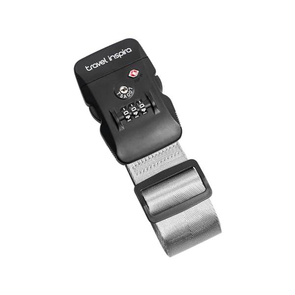 グレー/I字型/-・Size:I字型Color:グレー・「TSA認証ロック」：TSA職員が手荷物をチェックする際、ロックを壊すことなく中身を確認できるので安心。旅行のセキュリティを強化します。・「長さ調節」：小さなキャリーバッグから大きなス...