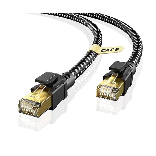 編む・ 3 ・・Style:編むSize:3・通信速度アップ: 有線lanケーブル カテゴリ8に準拠した高速LANケーブルで、次世代の40Gbps対応高速、2000MHz 伝送帯域幅のイーサネット環境を実現します。 従来のケーブルより優れた...