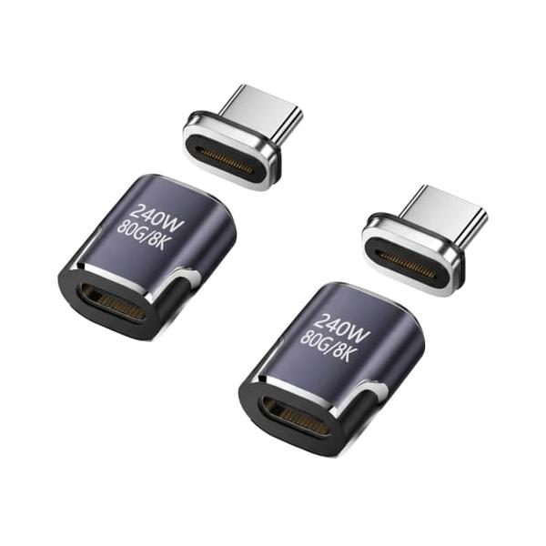 240W アッシュパープル 2個/-/-・Color:240W アッシュパープル 2個・超高速な40Gbpsデータ転送USB4.0を採用し、従来のUSB3.1に比べて10倍以上のデータ転送速度を実現。高速でスムーズな転送で、HD映像、音楽、...