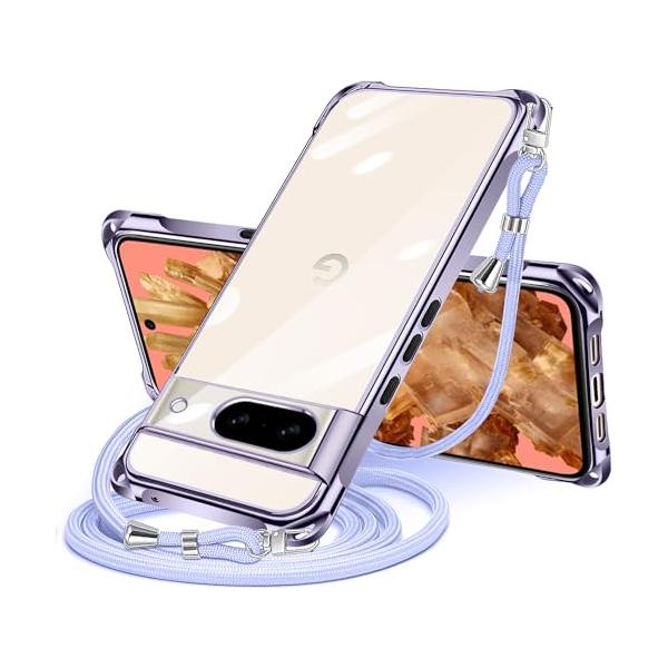 パープル/Pixel 8A/-・Size:Pixel 8AColor:パープル・対応機種本機によって精密に設計に基づいて、細かいところにもちょうどよく、穴位置も正しく、すべてのスピーカー、ポート、ボタンは使いやすいです。（ご注意：ご購入前機...