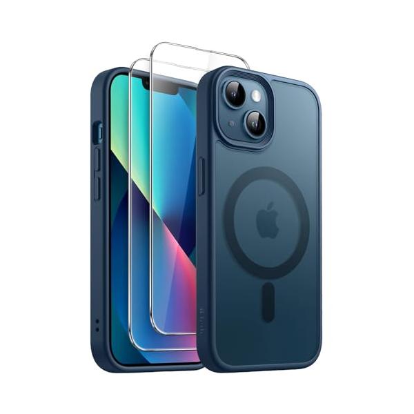 ストームブルー/-/560AC・Color:ストームブルー・[二重保護] 注：iPhone 13 / 13 Pro / 13 Pro Maxには対応しません。iPhone 13 mini 5.4インチ用にカスタマイズされています。耐衝撃マッ...