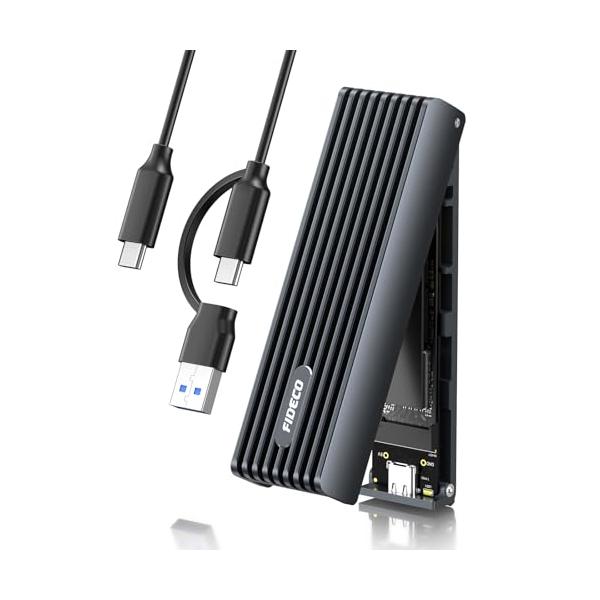 ブラック///ホワイト/-/M211CP・サポートされているSSDFIDECO NVMeエンクロージャーは、M &amp; M+Bキーを備えたM.2 NVMe SSDをサポートできます。サポートされている M.2 SSD サイズは 2230...