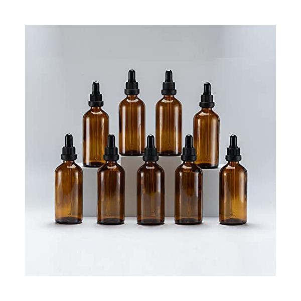 茶/100ml-9/-・Size:100ml-9Color:茶・100ml茶色遮光瓶スポイトスポイト 瓶 100ml は茶色です、エッセンシャルオイルを紫外線から保護するように設計されています。丈夫なガラス、優れたシーリング、漏れ防止。 ボ...